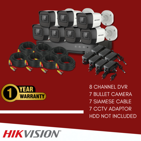 HIKVision 3 CCTV Camera Packages – webtekincph.com
